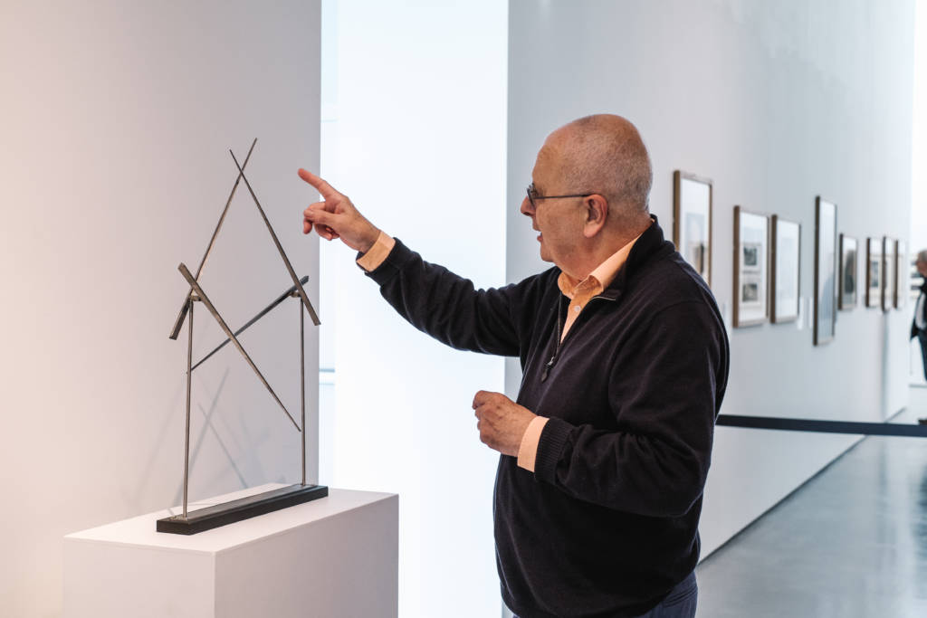 Award for Tim Sayer, major donor to The Hepworth Wakefield